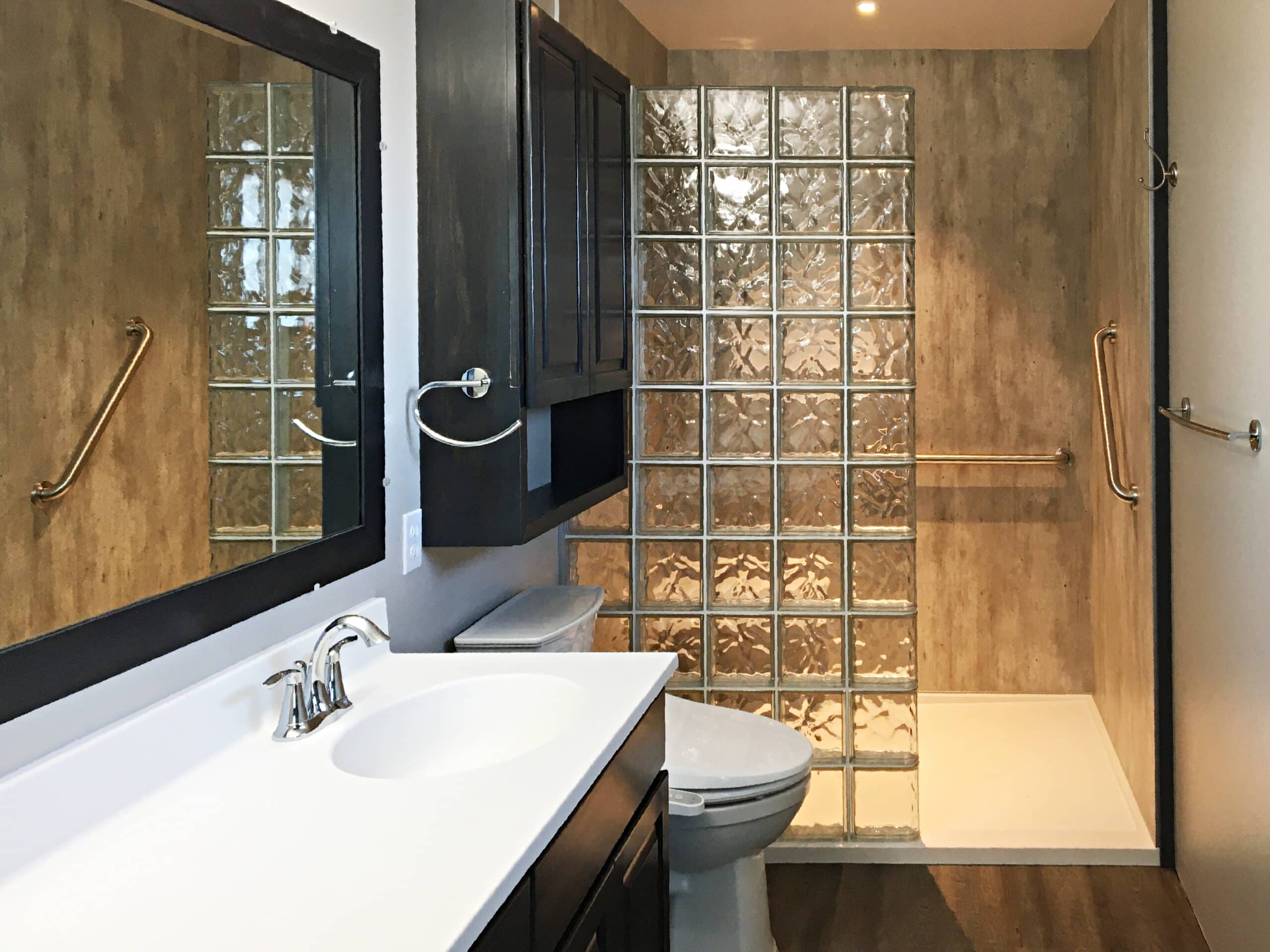 Concrete Block Shower Walls 10 Best Wall Coverings For Bathrooms